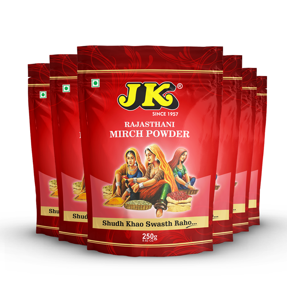 JK Rajasthani Red Chili Powder Combo 250g (Pack of 6)