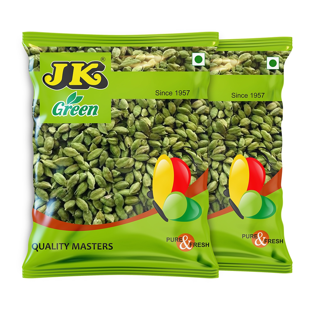 JK Cardamom (Green) 250g (Pack of 2)