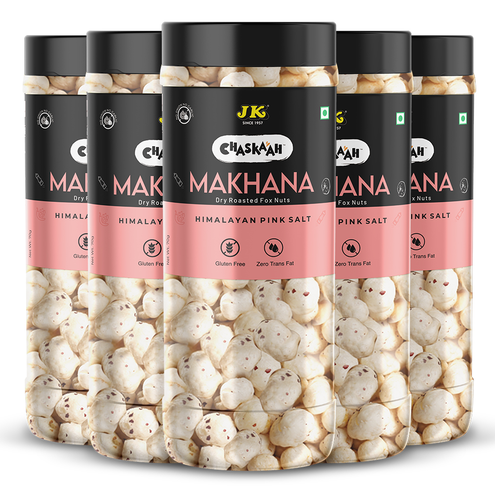 Chaskaah Himalaya Pink Salt Makhana (Pack of 5)