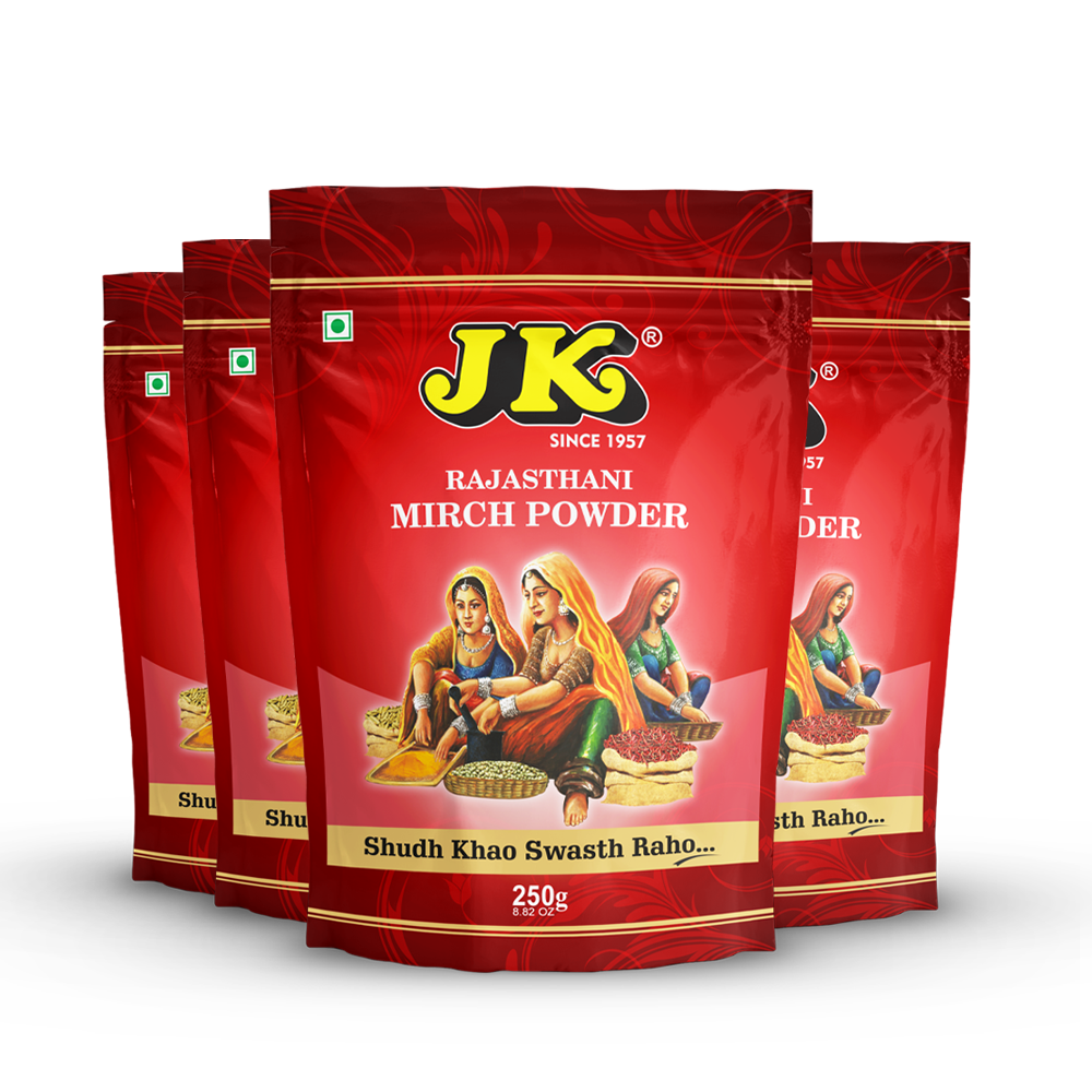 JK Rajasthani Red Chilli Powder Combo 250g (Pack of 4)